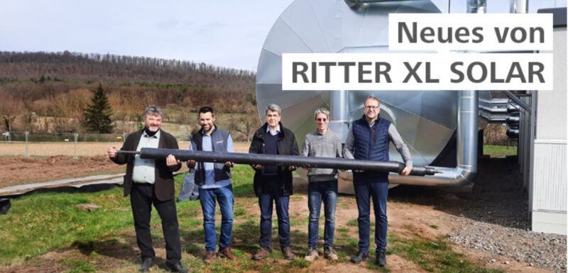 Neues von Ritter XL Solar: Noch mehr Solarthermie-Freiflächenanlagen!